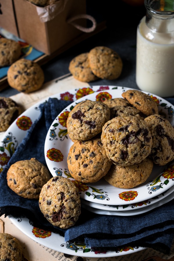 Cookies με πορτοκάλι & σοκολάτα | Συνταγές | Food Photography | Let's ...