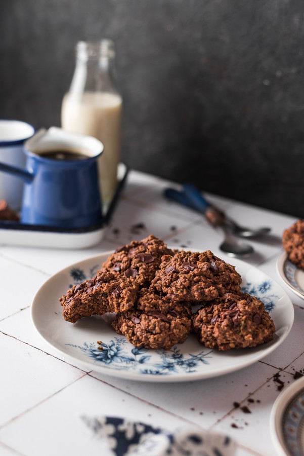 Σοκολατένια μαλακά Cookies με βρώμη και κολοκυθάκι | Συνταγές | Food ...