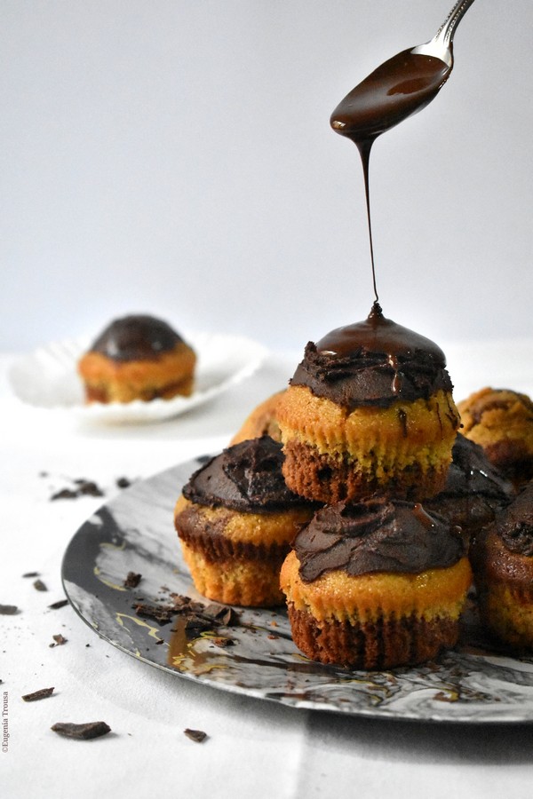 Mini Muffins βανίλια – σοκολάτα | Συνταγές | Food Photography | Let's ...